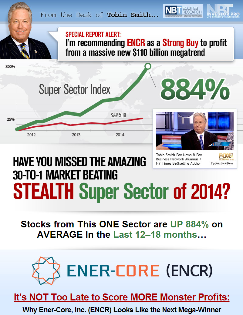 Ener-Core Inc (ENCR) gets a sizable stock promotion – Goode Trades